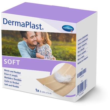 Pleister, Op Rol, Dermaplast Soft, Hartmann - Vivas Medica B.V.