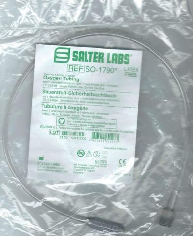 Zuurstof, Oxygen Tubing, Verbindingsslang, Salter Labs - Vivas Medica B.V.